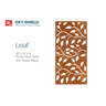OUTDECO Steel Leaf Decorative Panel & Reviews | Wayfair